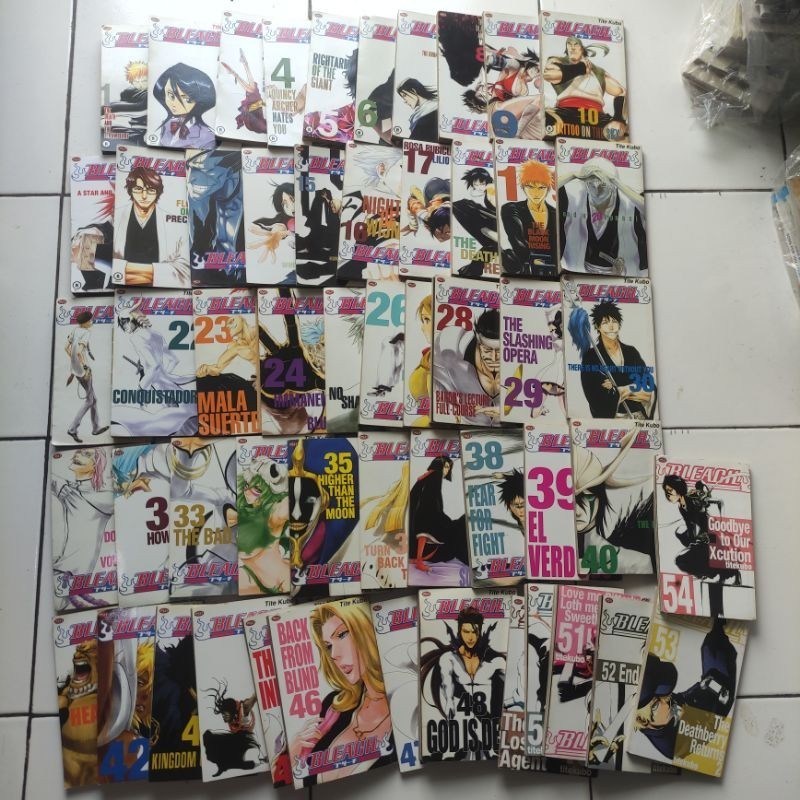 Jual komik bleach 1-54 (on going) by Tite Kubo | Shopee Indonesia