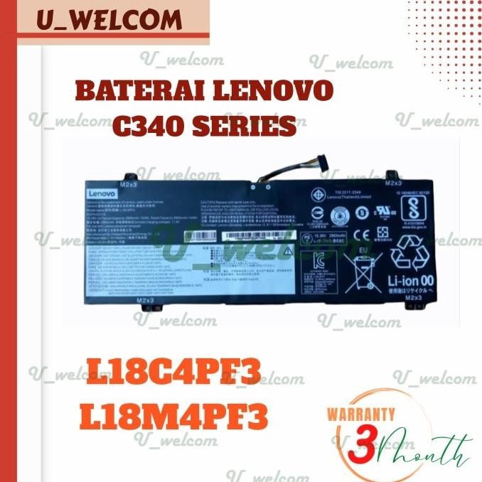 Jual Baterai Lenovo Ideapad Flex-14 81Ss S540-14 C340-14Iwl L18C4PF3 ...