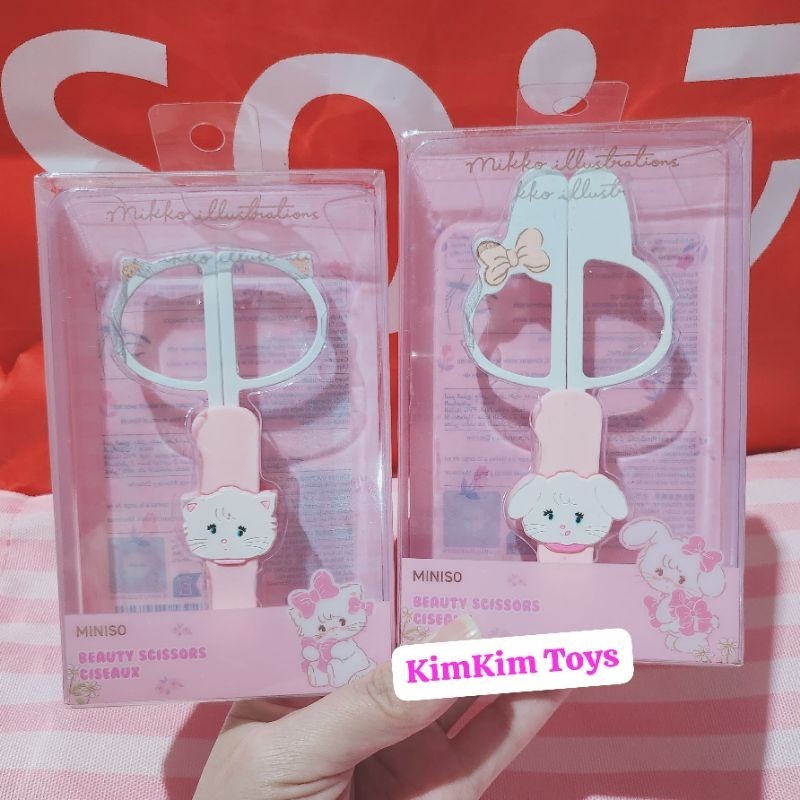 Jual Beauty Scissors Mikko Original Miniso Cammy Mousse Gunting Alis ...