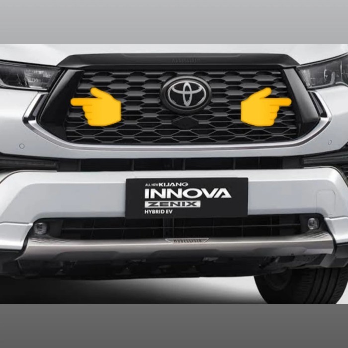 Jual FRONT GRILLE GRILL SIDE KUMIS SAMPING INNOVA ZENIX MODELISTA ...