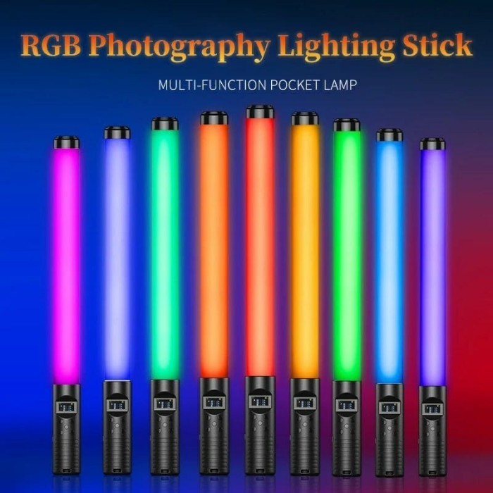Jual Lampu Dance Led Rgb Stick Handheld Light Stick Photography 2000 ...