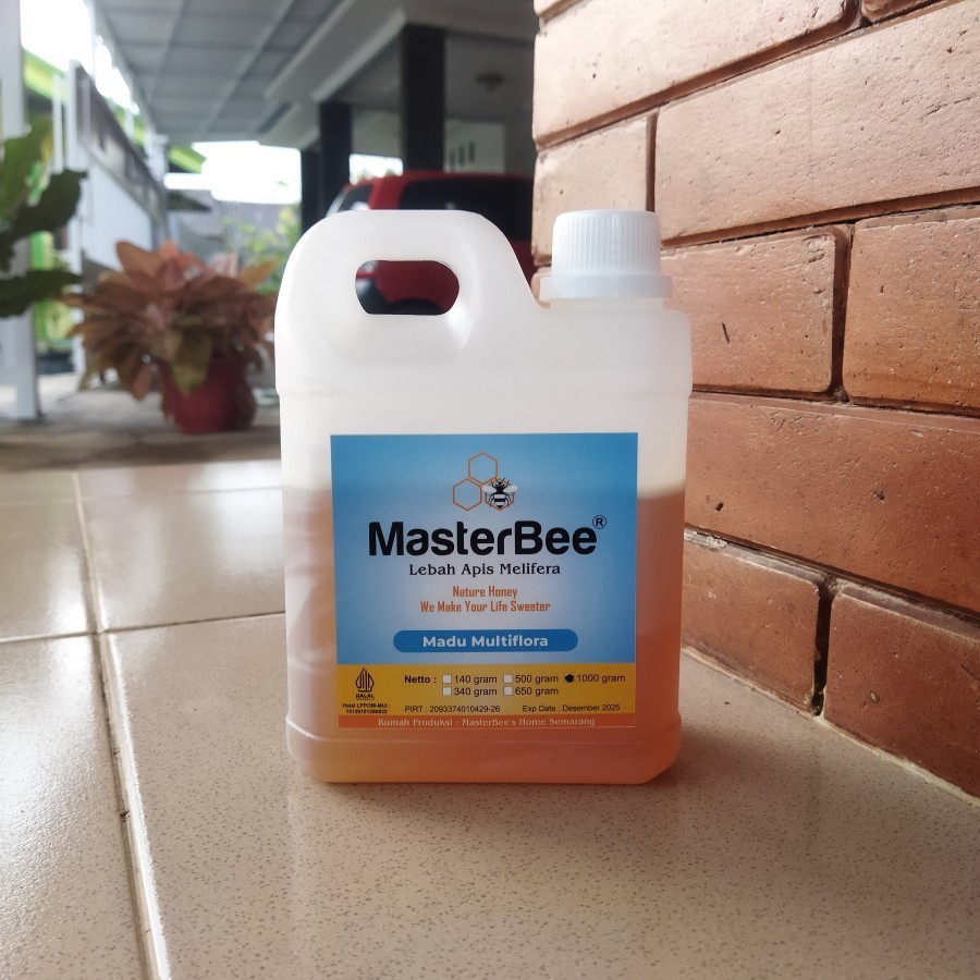 Jual MasterBee - Madu MULTIFLORA 1 KG (PROMO) | Shopee Indonesia