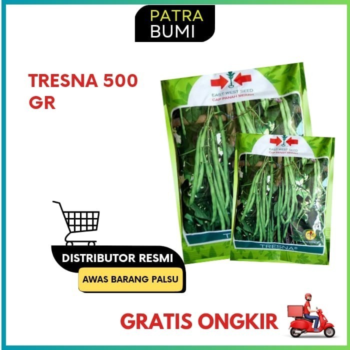 Jual Tresna 500 Gr Benih Buncis Tresna 500 Gr Cap Panah Merah Produk ...