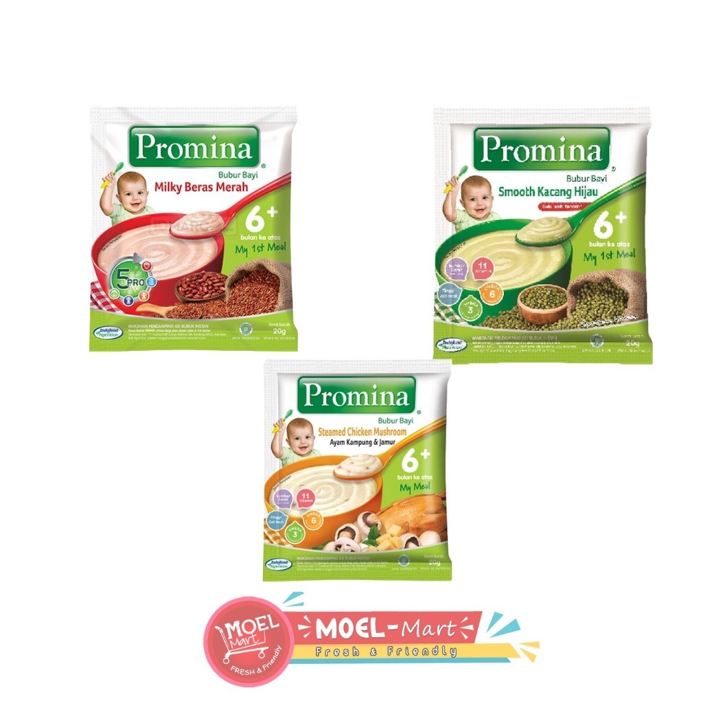 Jual PROMINA 6+ 3 Sachet x 20GR | Shopee Indonesia