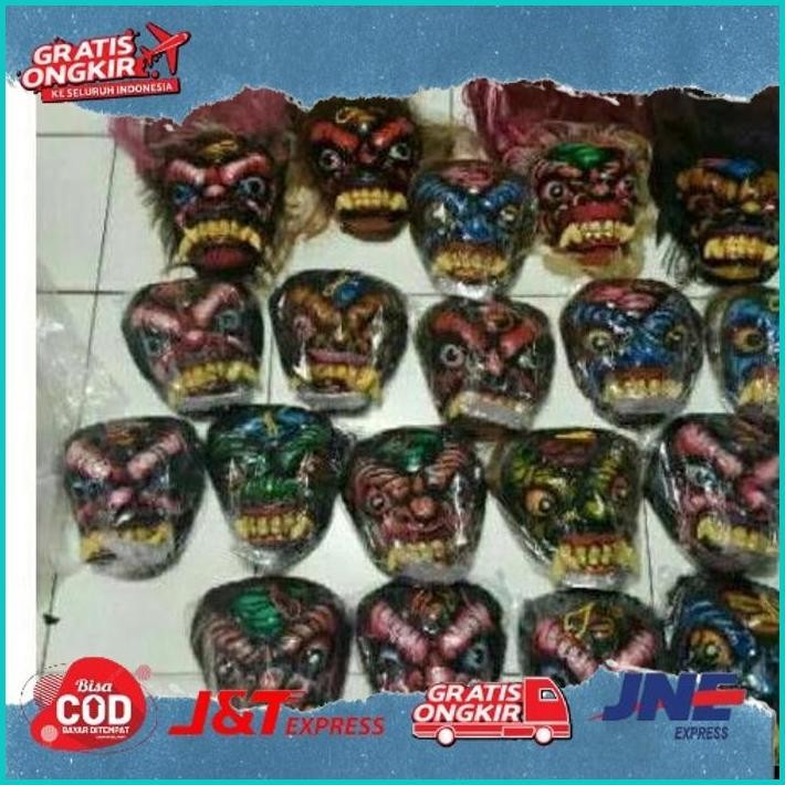 Jual [Ready] Topeng Gedruk Buto Topeng Bujang Ganongan Gigi Besar ...