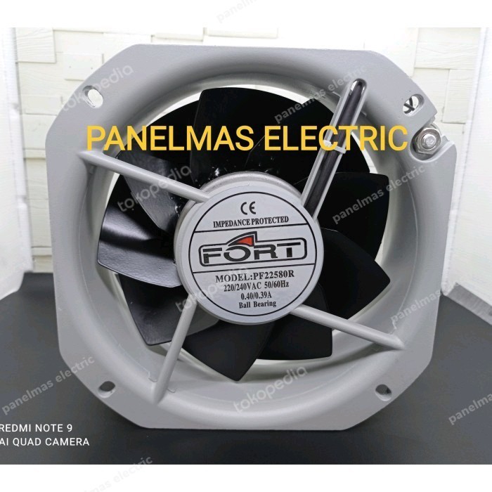 Jual COOLING AXIAL BLOWER FAN 10" BALL BEARING Tipe PF22580R FORT ...