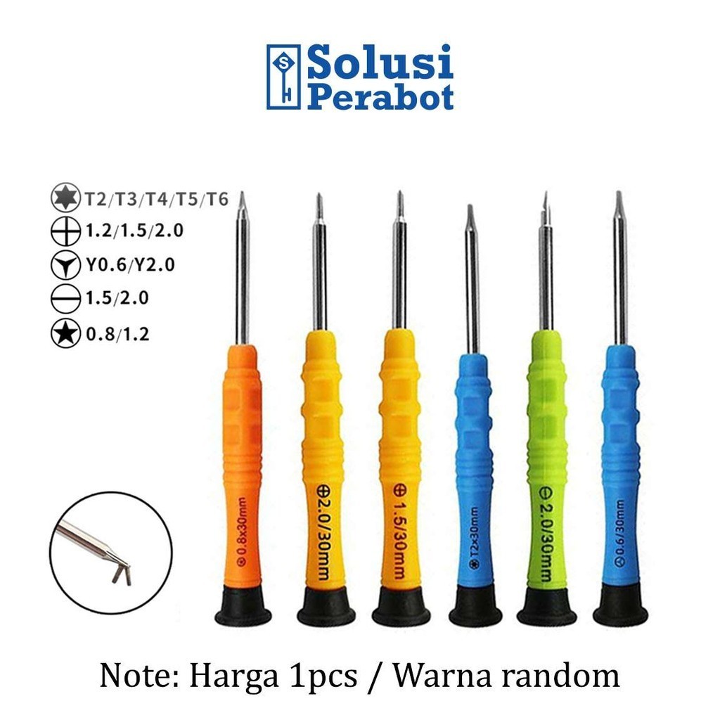 Jual Obeng Satuan Mini SP / Power Handphone / Screwdriver HP Laptop Jam ...