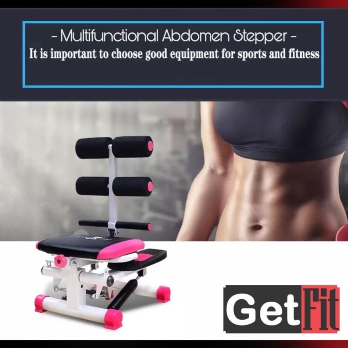 Jual Abdomen Stepper / Fitness Stepper / Climbing Machine / Alat Sit-Up ...