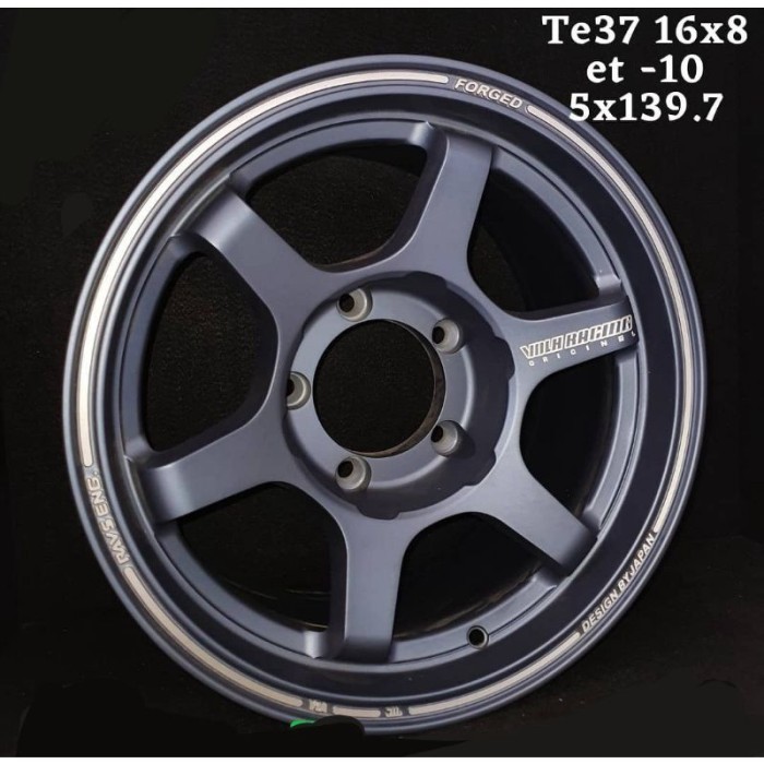 Jual VELG VOLK RAYS TE37 R16 PCD 5X139 KATANA JIMNY ESCUDO TAFT FEROZA ...