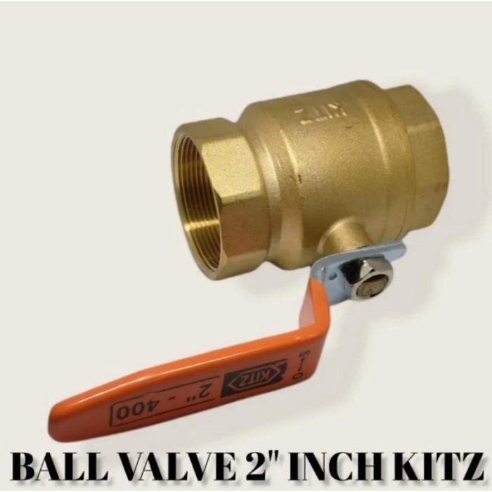 Jual BALL VALVE 2 INCH / STOP KRAN 2" INCH KITZ HARGA CUCI GUDANG ...