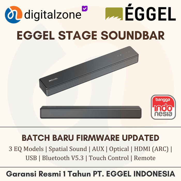 Jual EGGEL STAGE SOUNDBAR / SOUND BAR WITH BUILT-IN WOOFER | Shopee ...