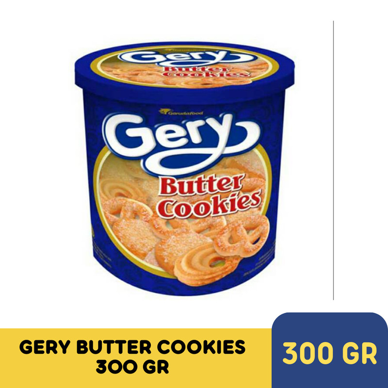 Jual Gery Butter Cookies 300 Gr Shopee Indonesia