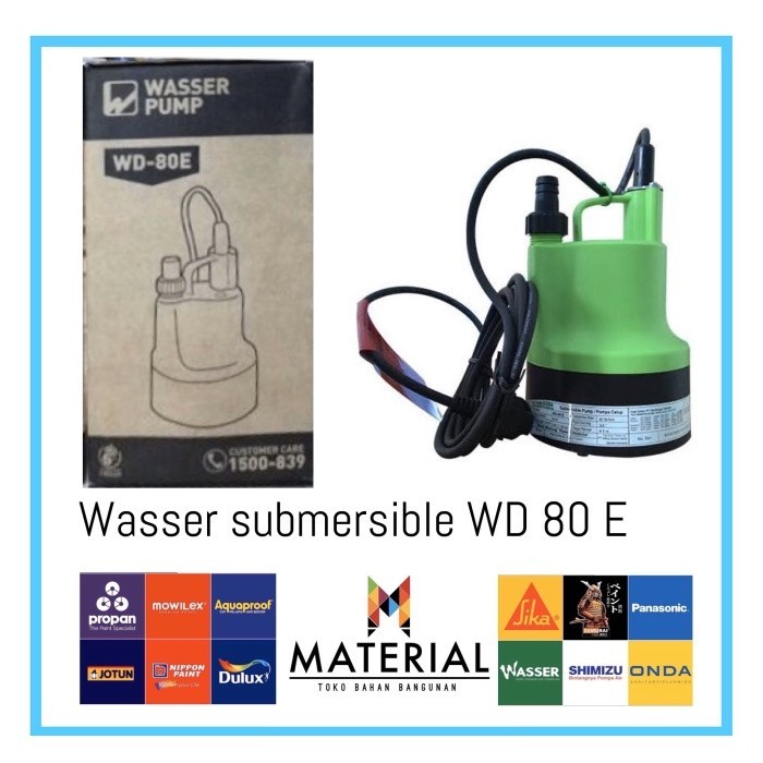 Jual POMPA CELUP WASSER 80 E / WD 80E MURAH | Shopee Indonesia