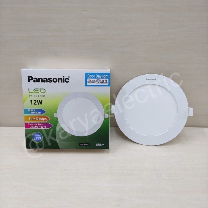 Jual Lampu Panel Led Inbow Downlight Bulat 12Watt 12 Watt Putih | Shopee Indonesia