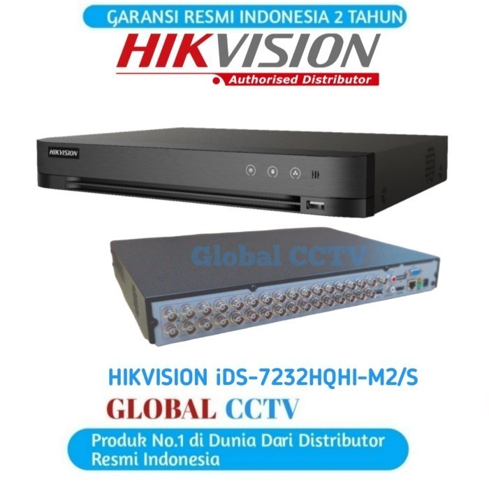 Jual Dvr 32 Channel 7232Hqhi-M2/S Dvr Hik 32 Channel Acusense | Shopee ...