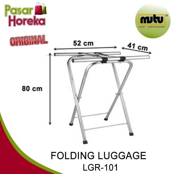 Jual Rak Tempat Koper / Folding Luggage Lgr-101 / Mutu | Shopee Indonesia