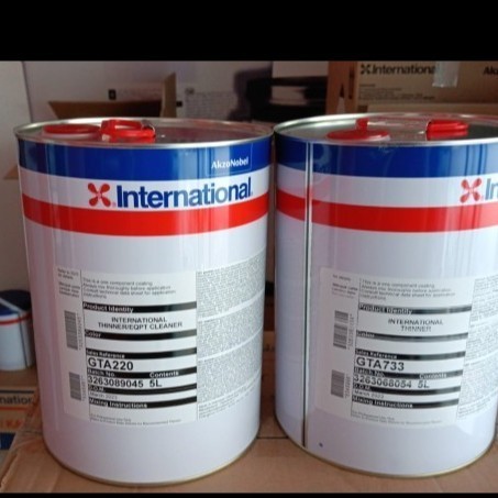 Jual International Thinner GTA-733 (5 liter), International Paint Thinner | Shopee Indonesia