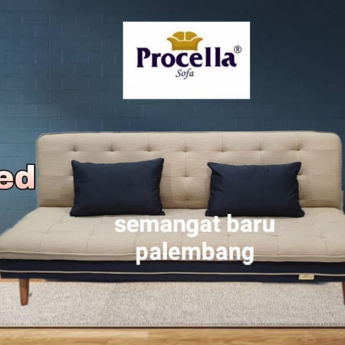 Jual monggo] sofabed procella millo / kursi lipat / sofa bed santai ...
