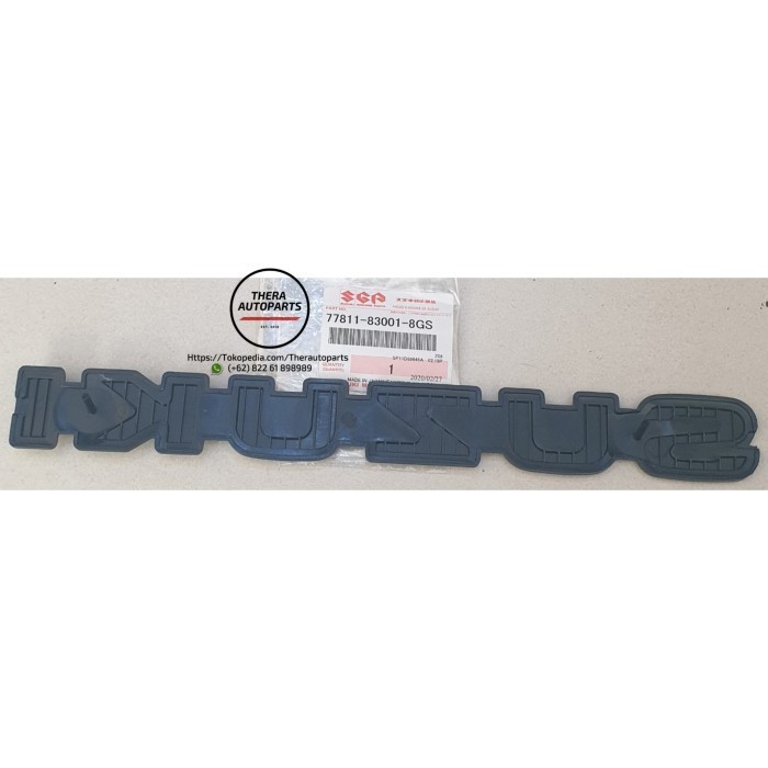 Jual Emblem Logo "Suzuki" Suzuki Jimny/Katana/Sierra/Caribian Original Sgp | Shopee Indonesia