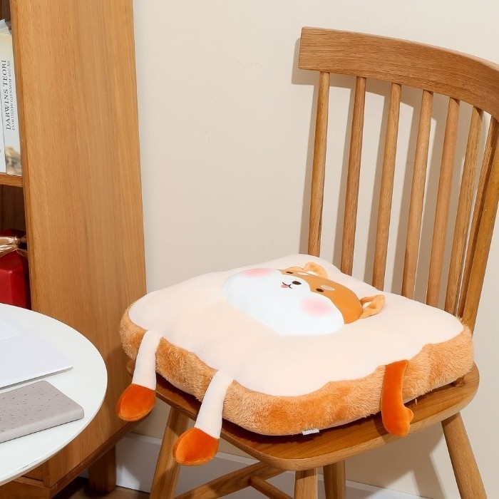Jual Bantal Duduk Bentuk Roti - Miniso Cartoon Series Sliced Bread ...