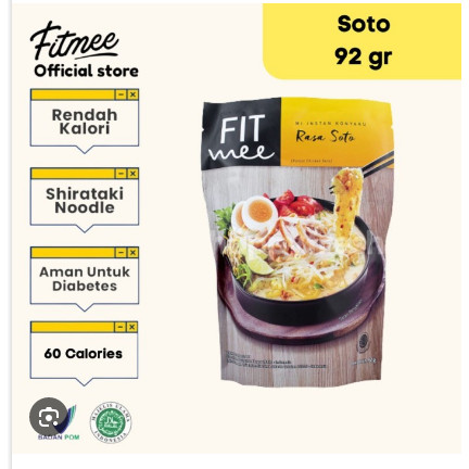 Jual Mie Fit Mee Noodle Soto Original | Shopee Indonesia