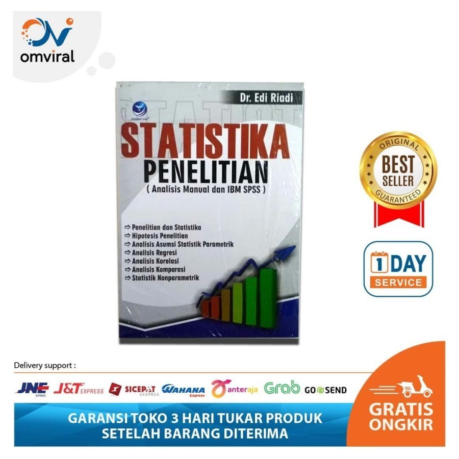 Jual Buku Statistika Penelitian: Analisis Manual dan IBM SPSS (ISBN ...