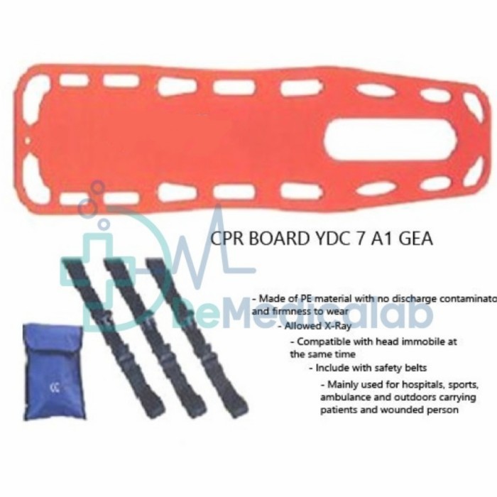 Jual Tandu Emergency Spinal Board / Long Spine Board Gea Ydc 7A1 / Ydc ...