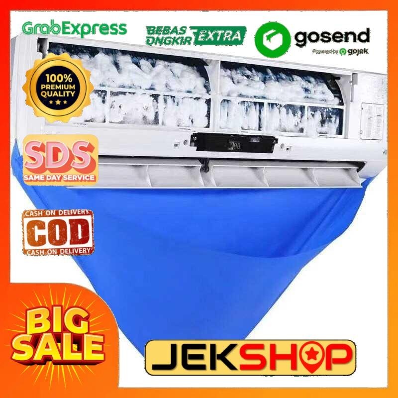 Jual Plastik Cuci AC Air Conditioner Cleaning Cover Waterproof - YK-41 ...