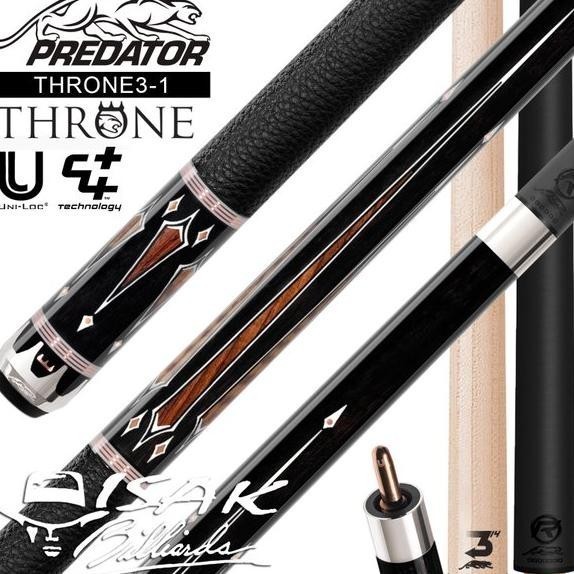 Jual PREDATOR CUE THRONE3 1 - LOW DEFLECTION BILLIARD STICK BILIAR STIK ORI | Shopee Indonesia