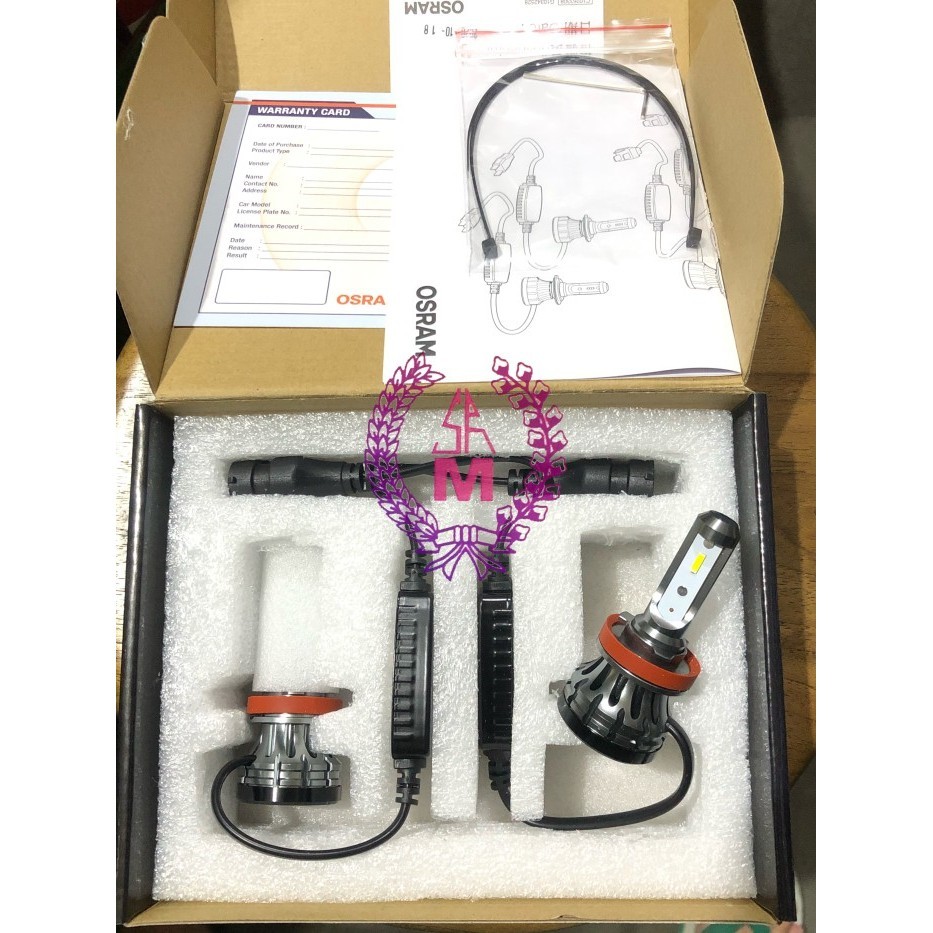 Jual Bohlam Lampu LED Putih 6000K H11 H16 H8 Original Asli Osram Bergaransi | Shopee Indonesia