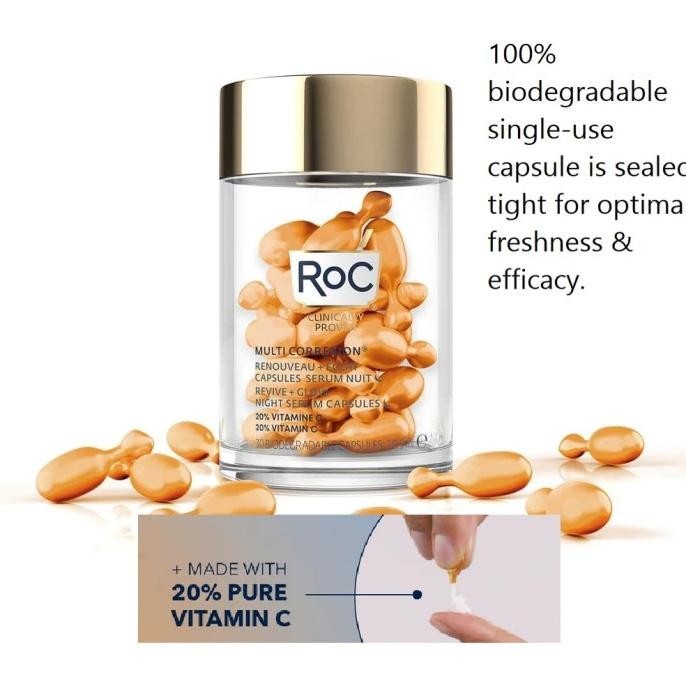 Jual RoC Skincare MULTI CORREXION Revive Glow Vitamin C 20% Serum ...