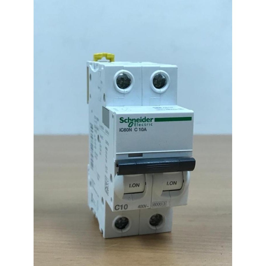 Jual Mcb Ac/Dc Schneider Electric Ic60N 2P 6Ka Kurva C Ukuran 1A Hingga 63A | Shopee Indonesia