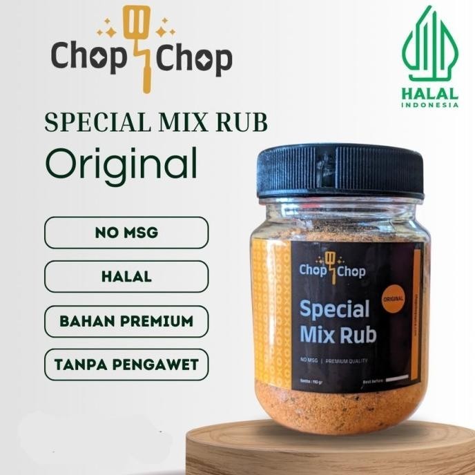 Jual Chop-chop Rub Spesial Mix Bumbu Marinasi Rendah Kalori (Untuk diet) | Shopee Indonesia