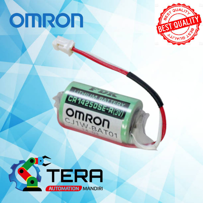 Jual Batrai Omron Plc Battery Cj1W Cj1W-Bat01 Cj1Wbat01 3V Ready Stok ...