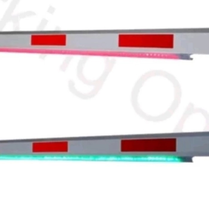 Jual Palang Parkir Karet Led Barrier Gate Mx50 Mx80 4,5meter Murah 