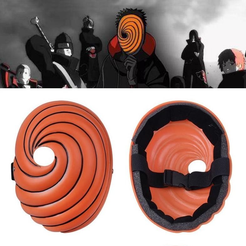 Jual Me41 Mask Obito Orange Tobi Obito Uchiha Naruto Cosplay Anime ...