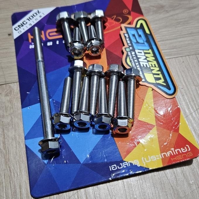 Jual baut probolt stainless set cvt yamaha grand filano by heng thailand Jacks Autocar | Shopee ...
