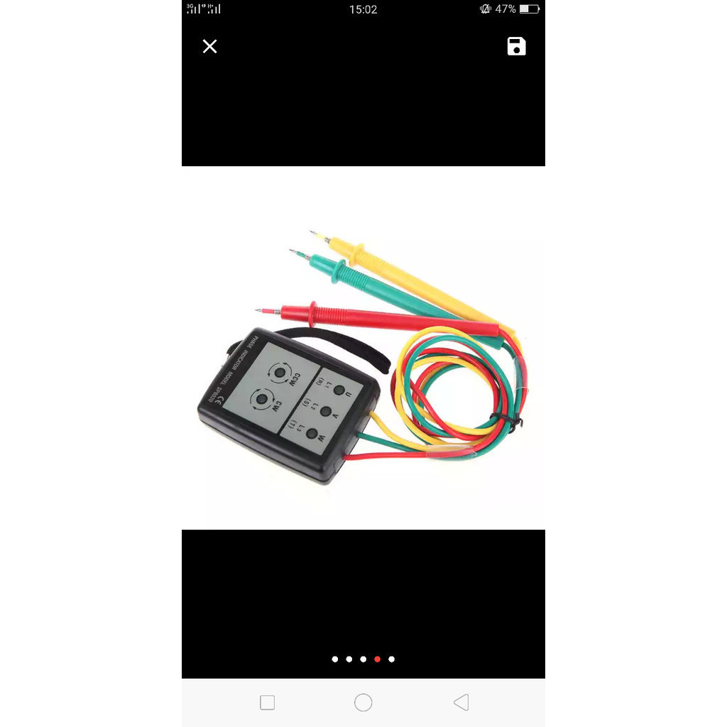 Jual DIGITAL THREE 3 PHASE SEQUENCE INDICATOR WITH OPEN PHASE CHECKER ...