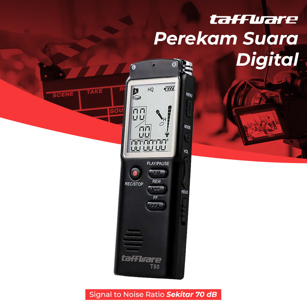 Jual Perekam Suara Digital Voice Recorder 8GB - T60 | Shopee Indonesia