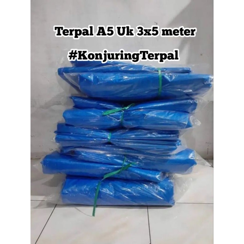 Jual Terpal A5 Plastik Murah & Serbaguna/Terpal Tenda Uk 3x5meter ...
