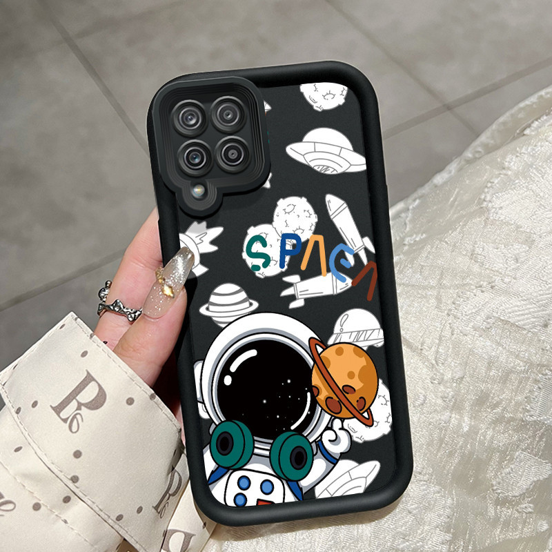 Jual Casing Hp Samsung Galaxy A12 4G A12 5G F12 M12 Case Kartun Casing HP pola antariksa lucu ...