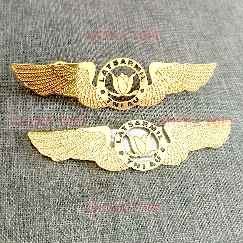 Jual Wing Latsarmil TNI Lencana Pin Logo Latsarmil Logam - Aneka Topi ...
