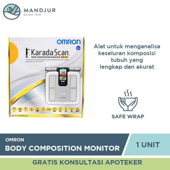 Jual OMRON KARADA SCAN BODY COMPOSITION MONITOR HBF-375 - TIMBANGAN ...