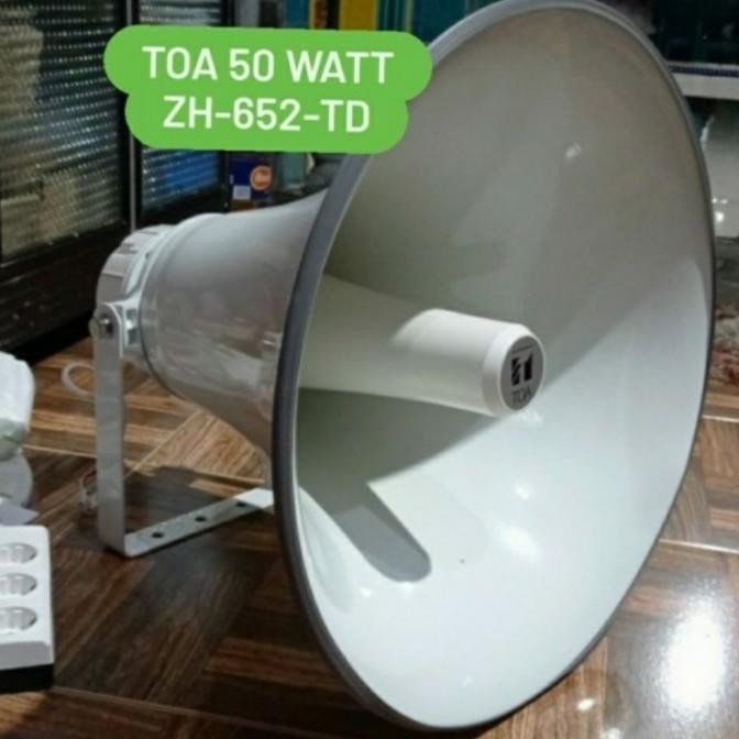 Jual speaker corong toa 50 watt ZH 652 T TOA MASJID MUSHOLLA | Shopee ...