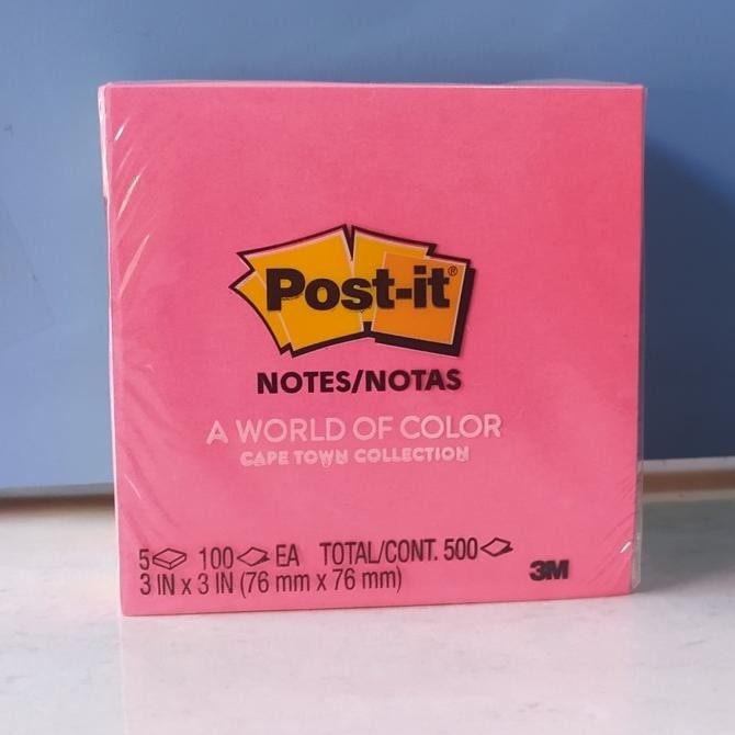 Jual Sticky Note Post it 3M 654 Warna 76x76mm | Shopee Indonesia