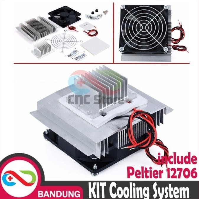 Jual PELTIER COOLING SYSTEM KIT PELTIER TEC-12706 LENGKAP V2 | Shopee ...