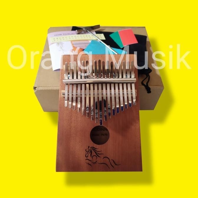 Jual Jual Kalimba 17 Key Full Set Import Kalimba 17 Note - Thumb Piano ...