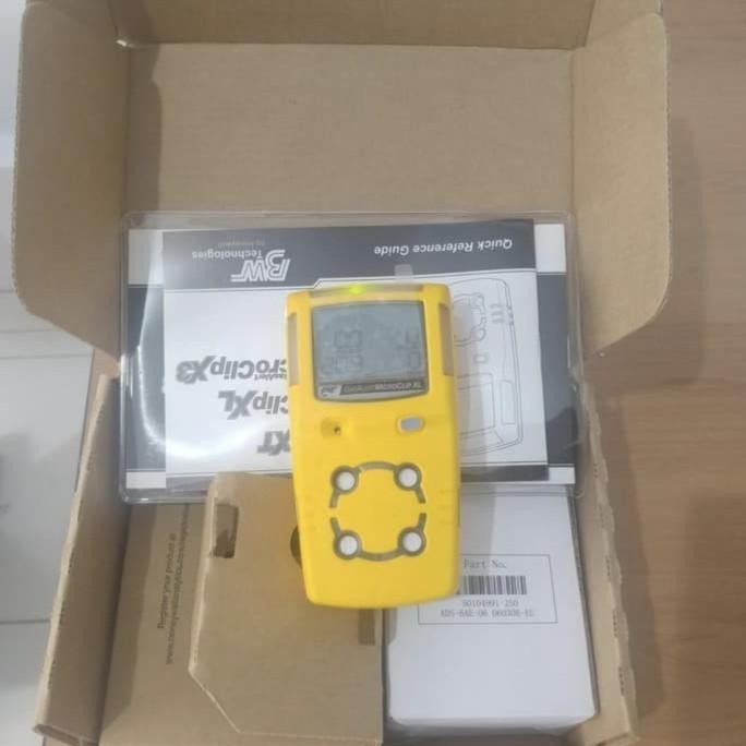 Jual Detector Gas Alert Microclip Xl (4 Gas Sensor 02,Lel,Co,H2S ...