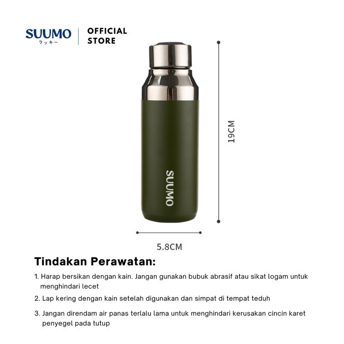 Jual Suumo Tumbler Klasik Stainless Steel 304 400Ml | Shopee Indonesia