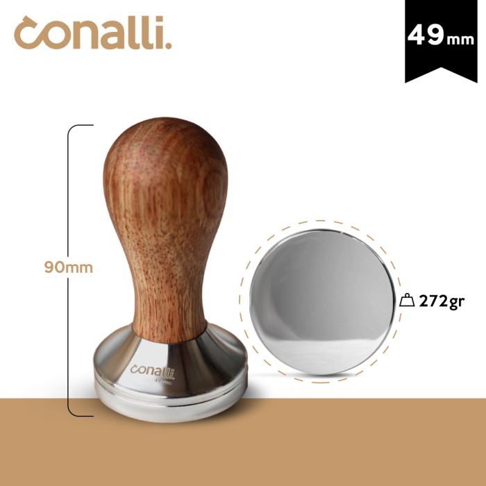 Jual Tamper Rok Presso 49 Mm Kopi Temper Kayu Rokpresso Wood Tamper ...
